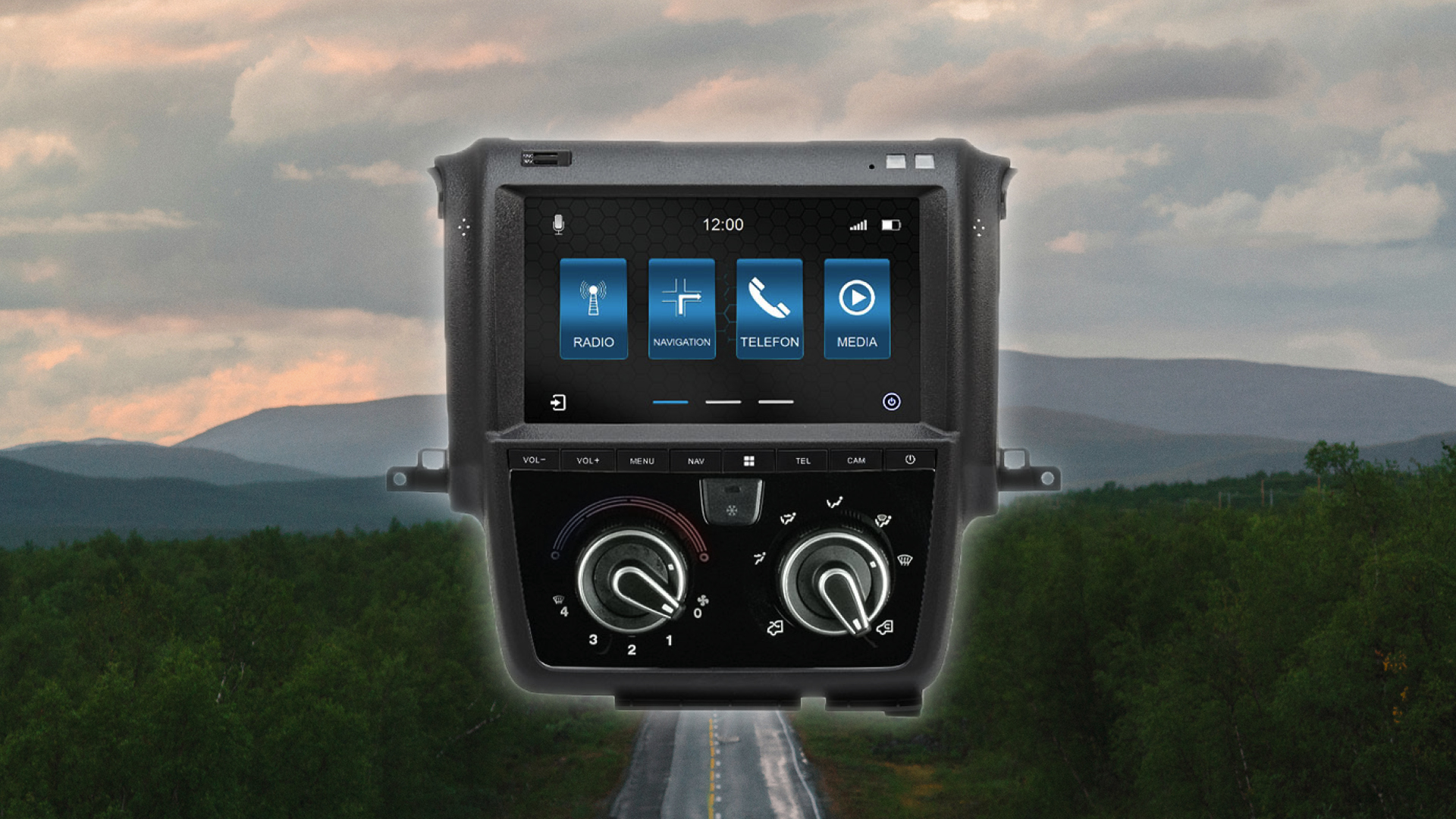 Dynavin GPS med DAB+ digital radio. « Sola Bobil